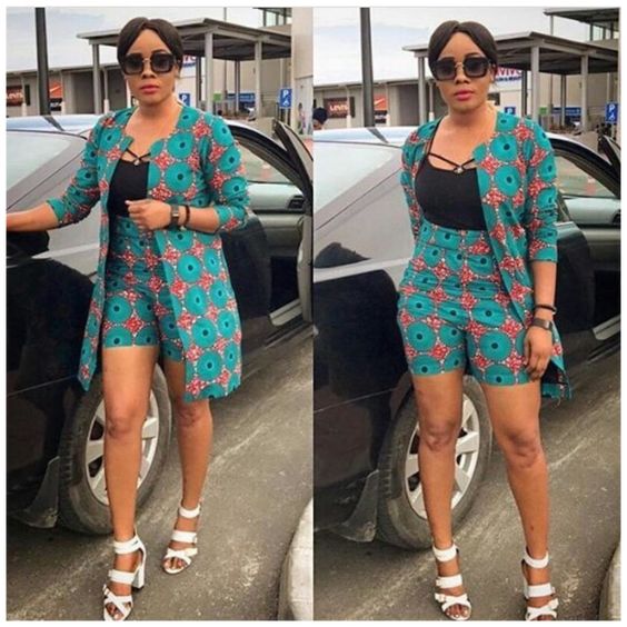 60 Latest Ankara Short Knicker & Crop Top Styles for Classy Ladies