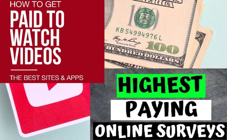 13 Legit Websites that Pay you to Watch Videos & Take Surveys Online